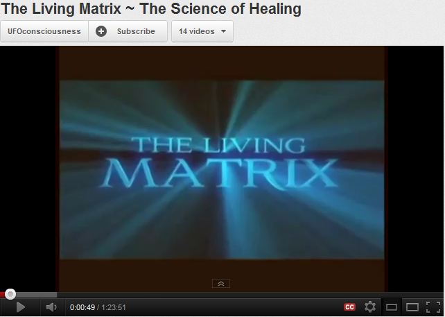 The Living Matrix capture - Whole Life Marketing